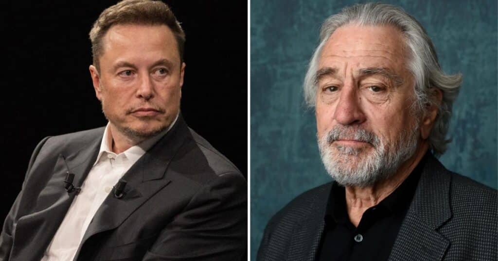 Elon Musk hits at Robert De Niro for his wokeness: “What are you ... Elon Musk hits at Robert De Niro for his wokeness: “What are you ...
