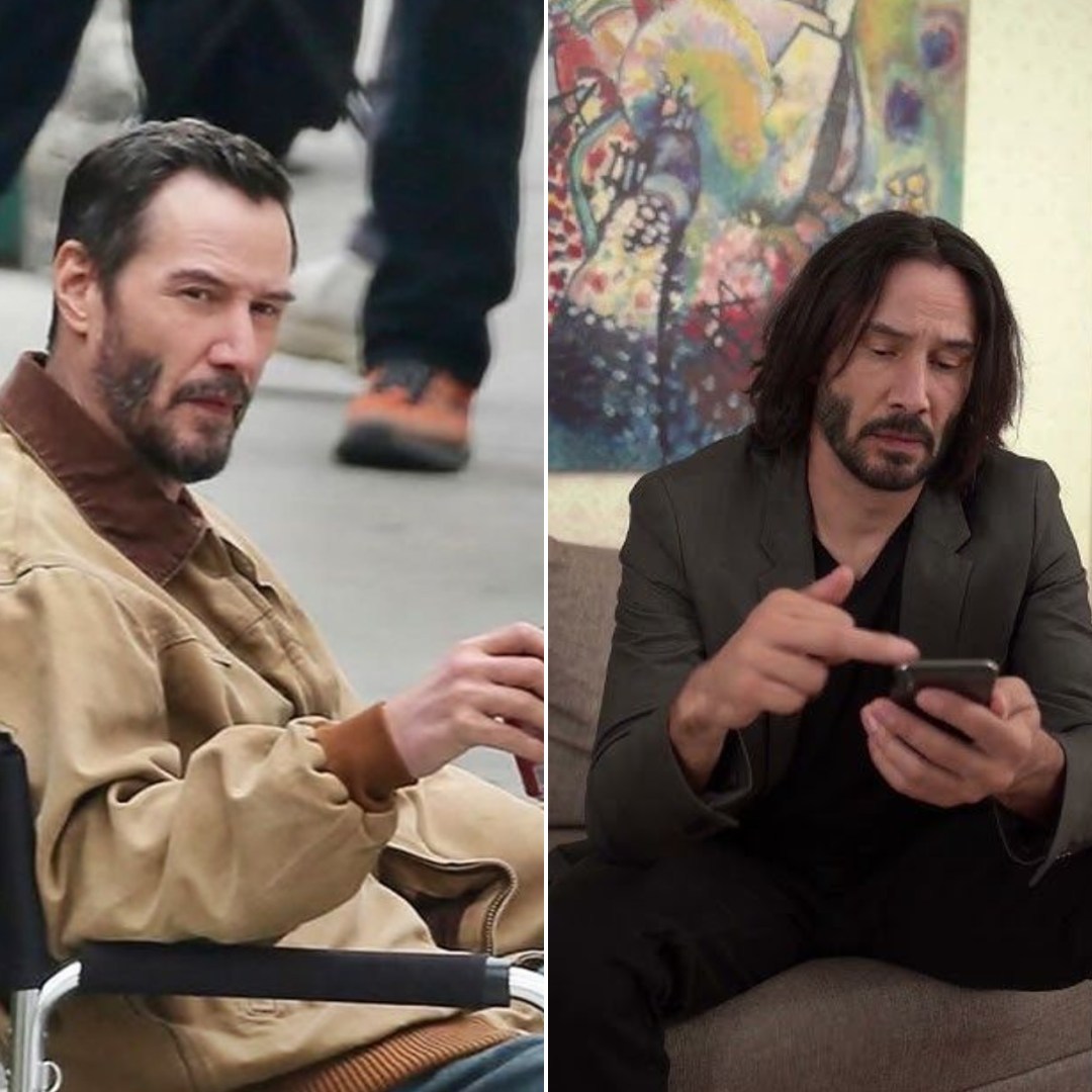 KEANU REEVES STEPS OUT WITH HIS SILVER-MANED BRIDE: A LOVE STORY ...