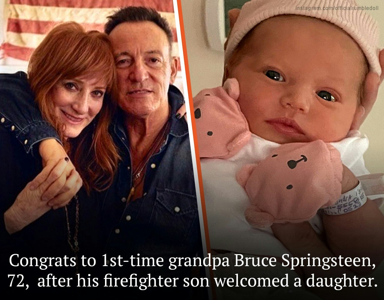 Bruce Springsteen’s Granddaughter Gets 1st Birthday Cake — Late Dad ...
