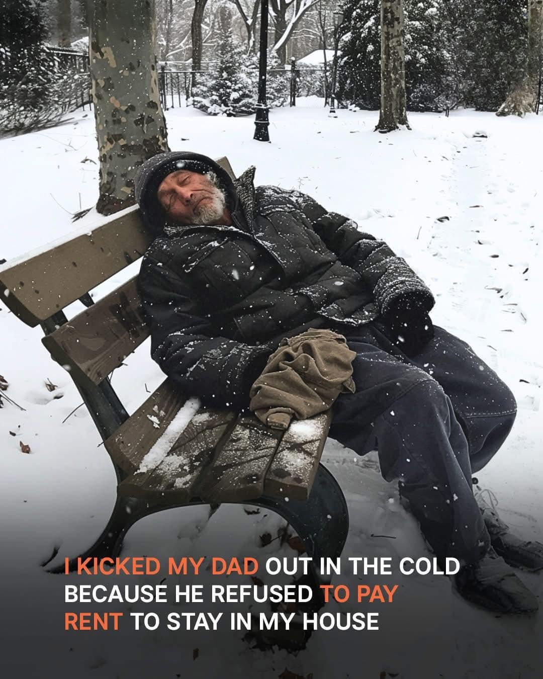 Son kicks out father for refusing to pay rent to live in his home ...